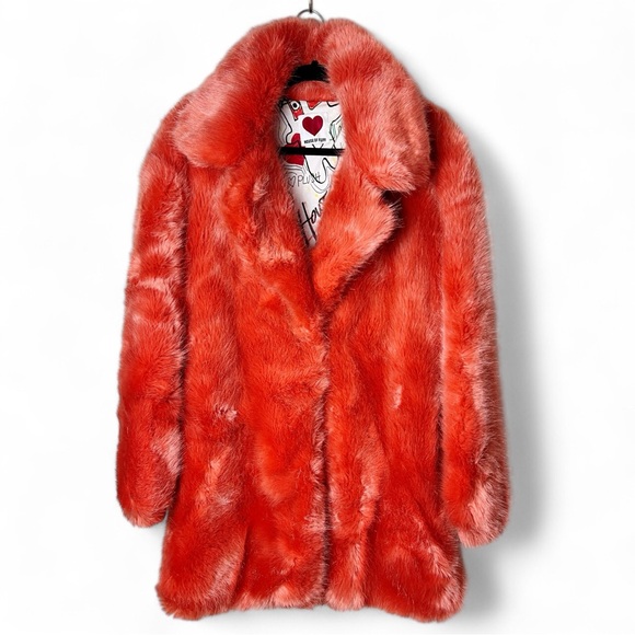 House of Fluff | Jackets & Coats | House Of Fluff Fox Oversized Peacoat ...